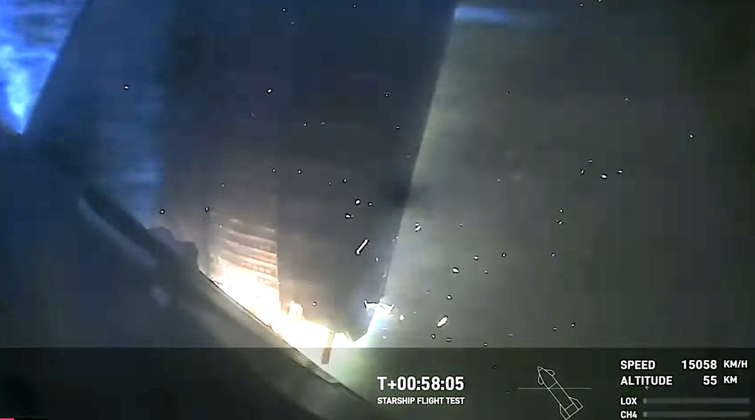 SpaceX’s Starship took a beating but held on for first return from ...