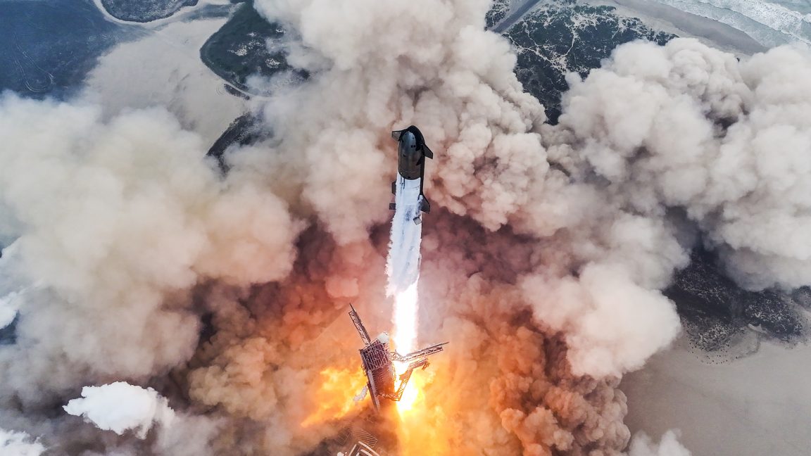 Sparks are flying day and night as SpaceX preps Starship pad to catch a ...