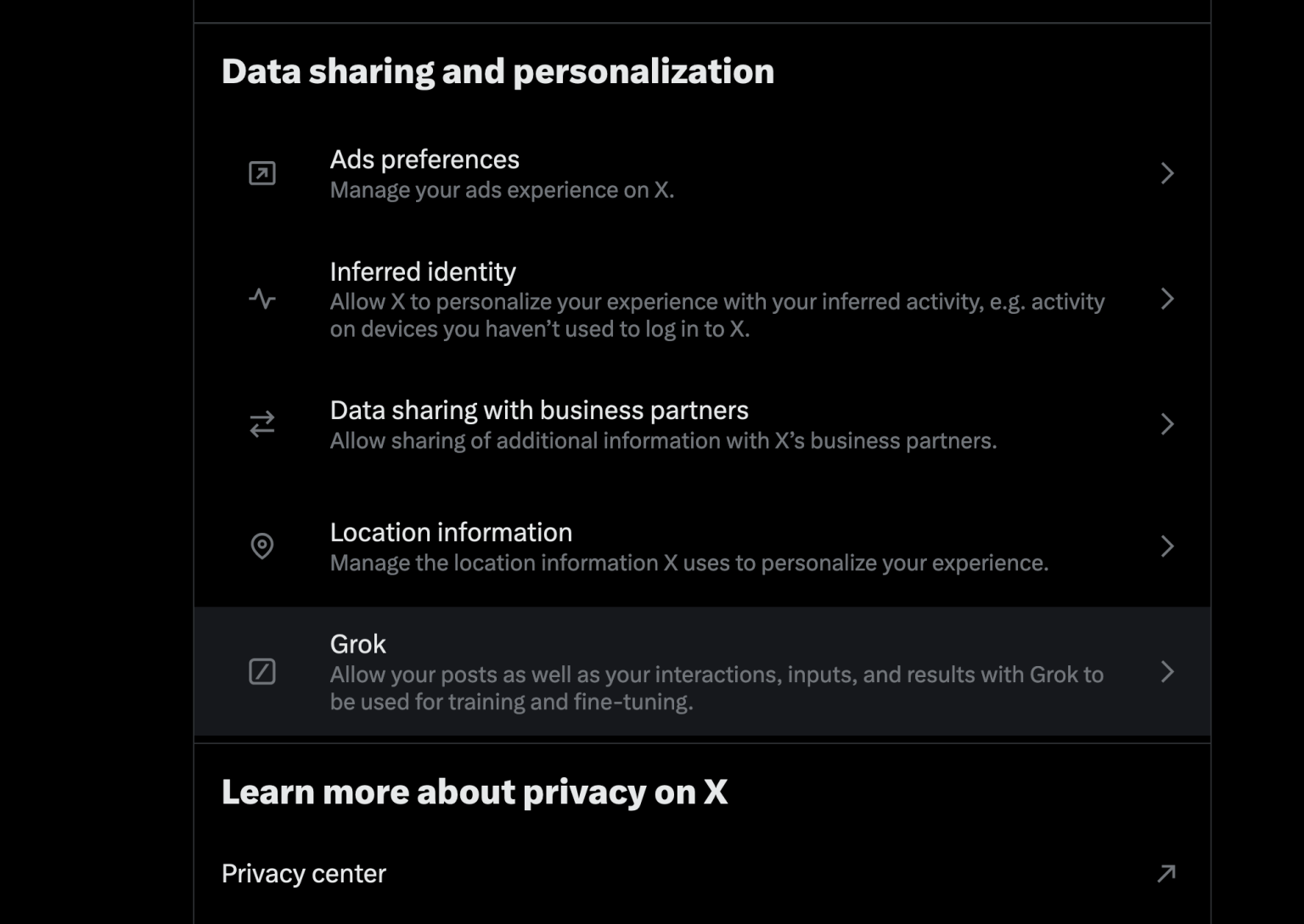 X is training Grok AI on your data—here’s how to stop it - Ars Technica