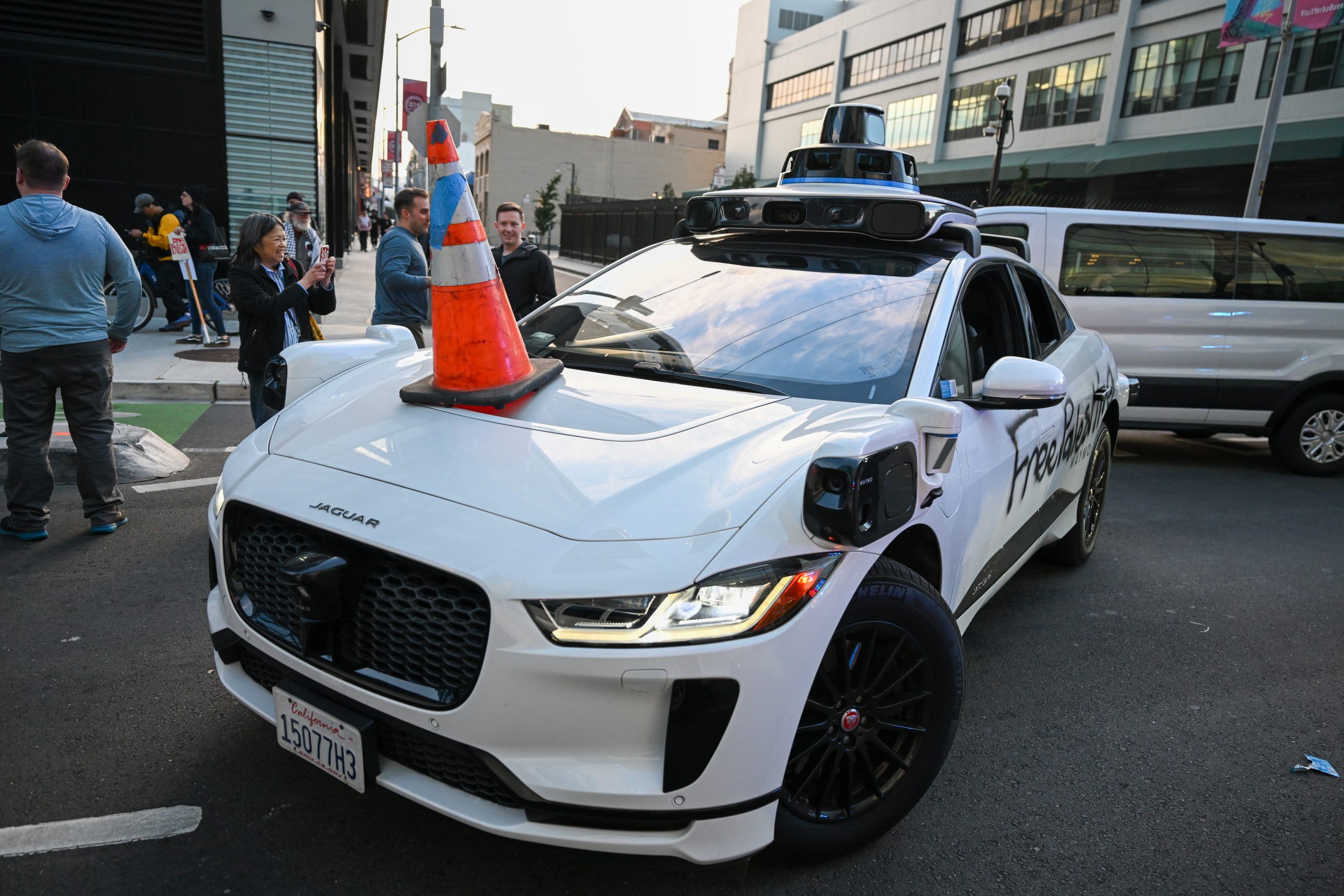 Waymo is suing people who allegedly smashed and slashed its robotaxis ...