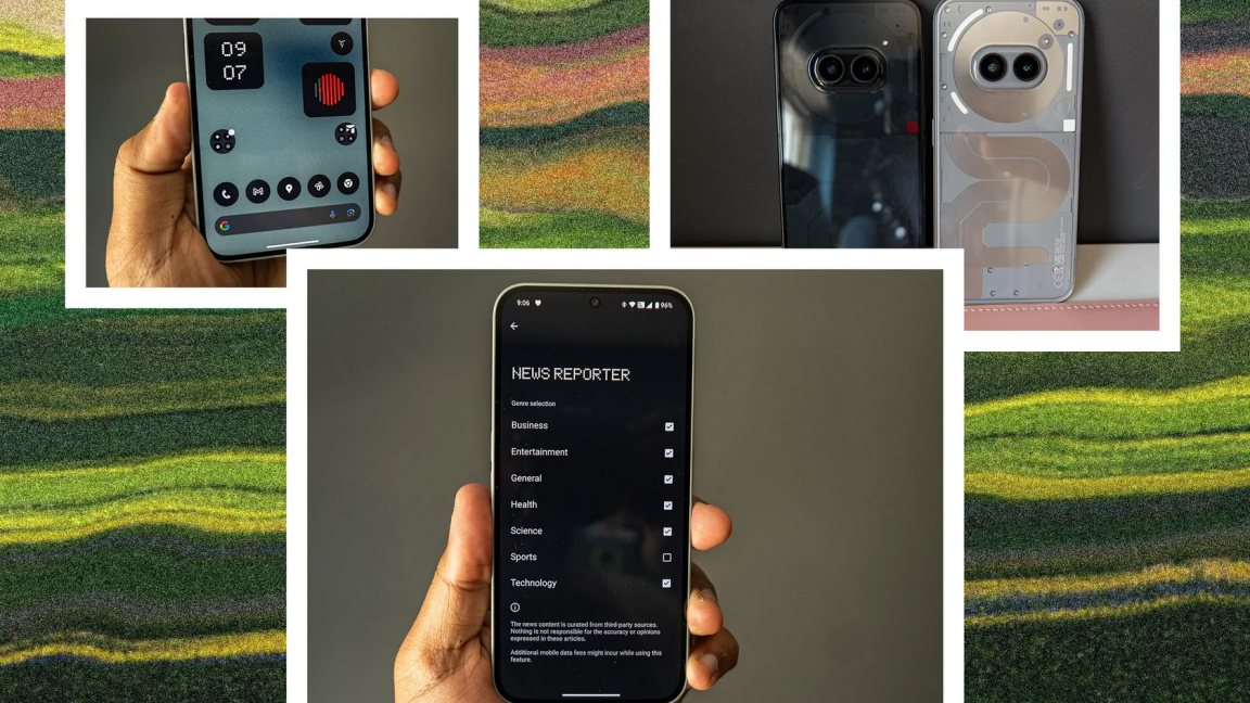 Nothing’s new AI widget is trying to make its CFO a news star - Ars ...