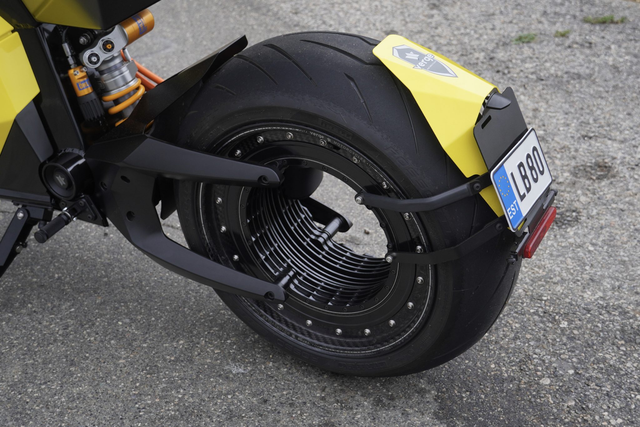 We test the baffling hubless Verge TS Pro electric motorbike - Ars Technica