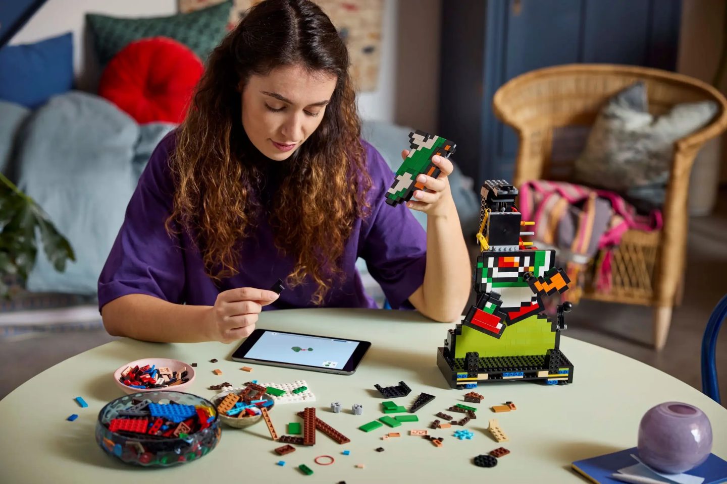 Lego’s newest retro art piece is a 1,215-piece Super Mario World homage ...