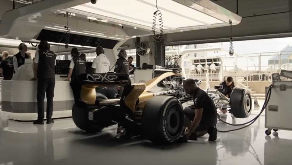Brad Pitt stages a Formula One racing comeback in first teaser for F1 ...