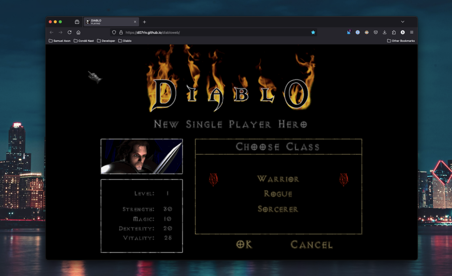 Behold, Diablo is fully playable in your browser - Ars Technica