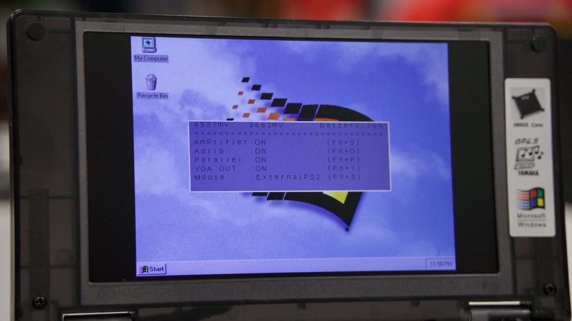 A few weeks with the Pocket 386, an early-‘90s-style, half-busted retro ...