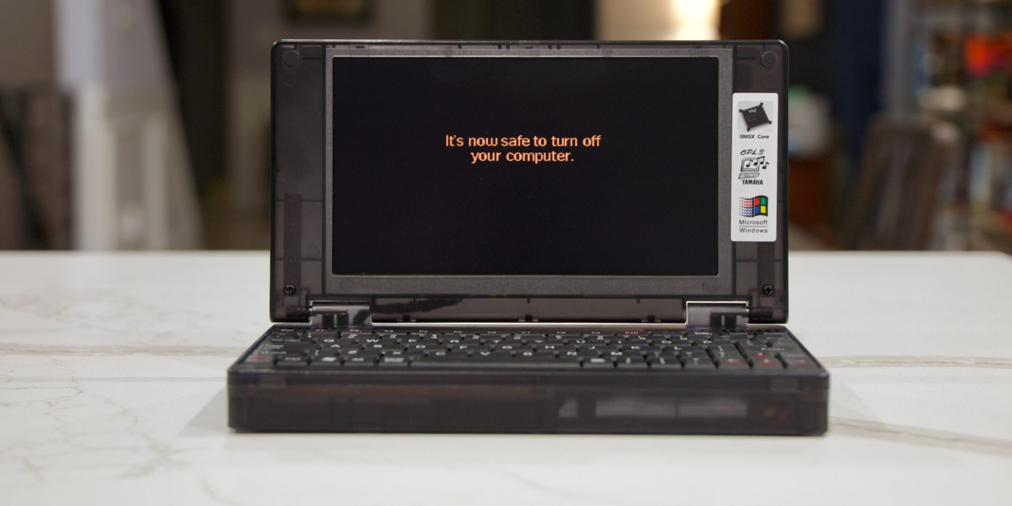 A few weeks with the Pocket 386, an early-‘90s-style, half-busted retro ...