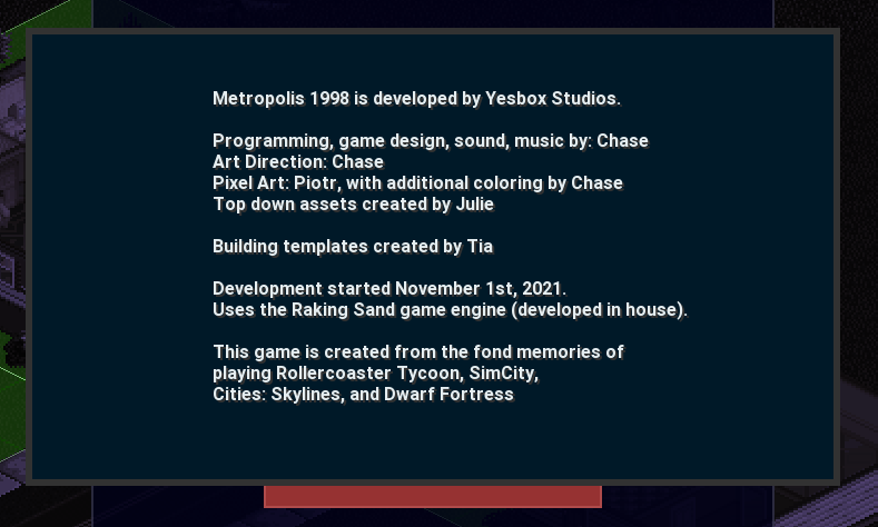 Metropolis 1998 lets you design every building in an isometric, pixel ...