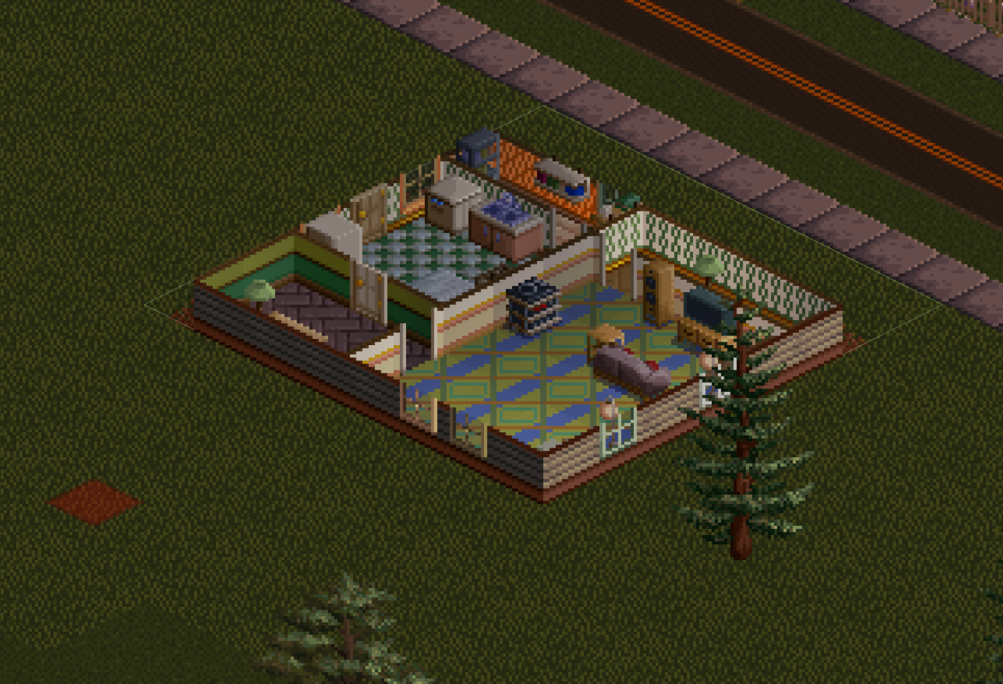 Metropolis 1998 lets you design every building in an isometric, pixel ...