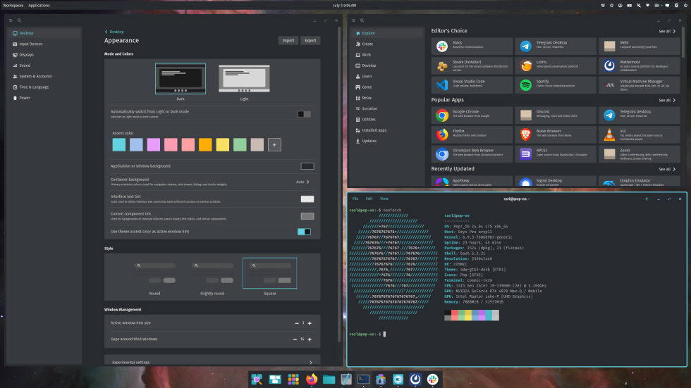 You can kick the alpha tires on System76’s Cosmic, a new Linux desktop ...