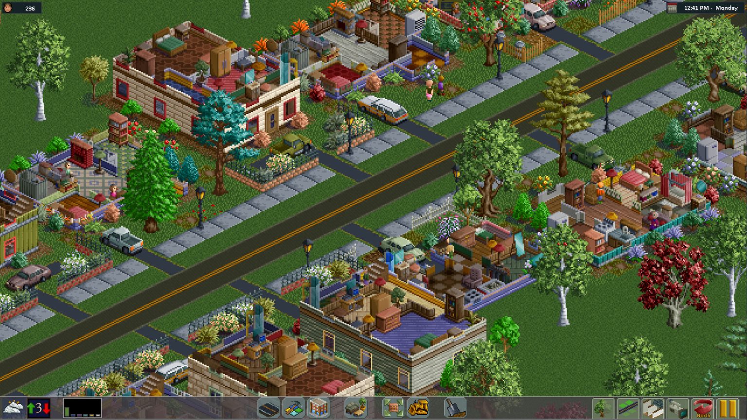 Metropolis 1998 lets you design every building in an isometric, pixel ...