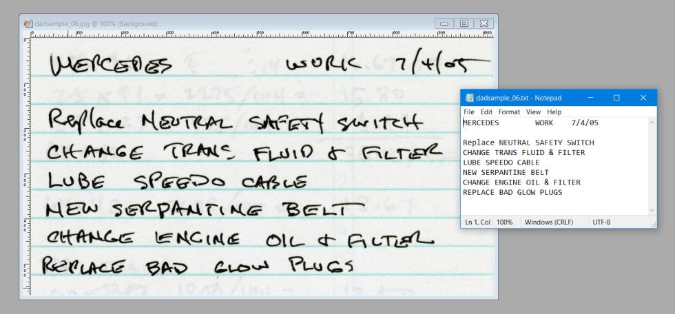 My dead father is “writing” me notes again - Ars Technica