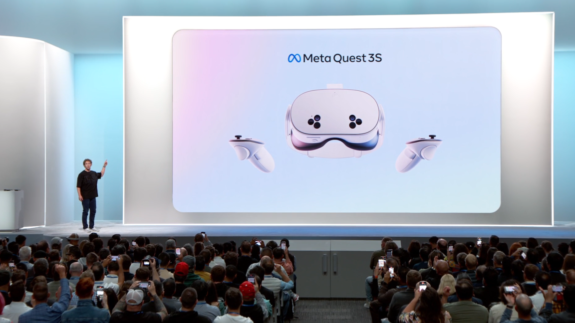 Meta’s $300 Quest 3S trades a worse display for a lower price - Ars ...