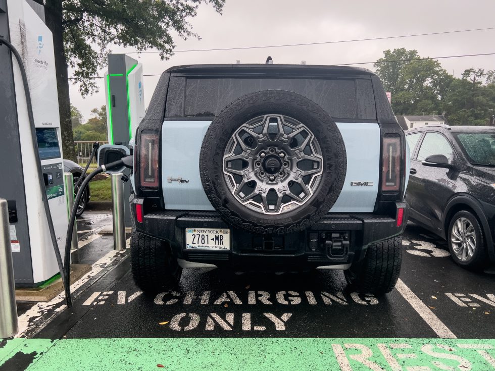 Driving the biggest, least-efficient electric car: The Hummer EV SUV