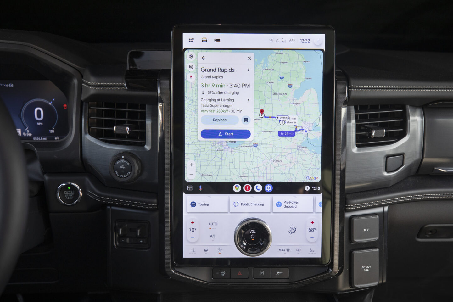 Ford adds EV routing to Android Auto in OTA update