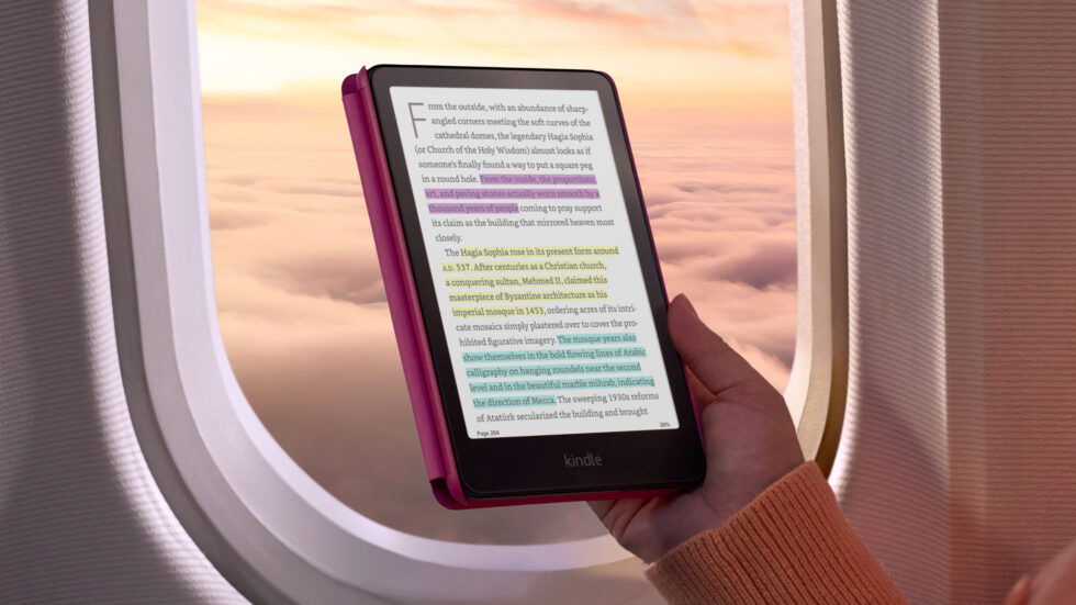 Amazon’s first color Kindle e-reader, the Kindle Colorsoft, will run ...