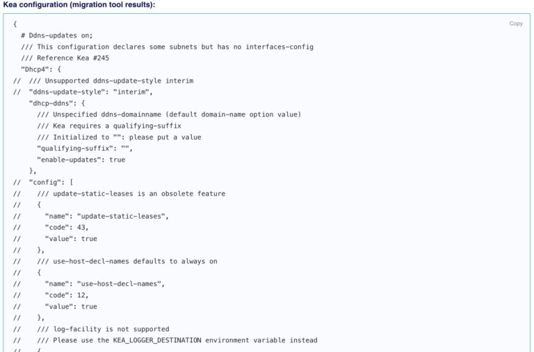 Finally upgrading from isc-dhcp-server to isc-kea for my homelab - Ars Technica