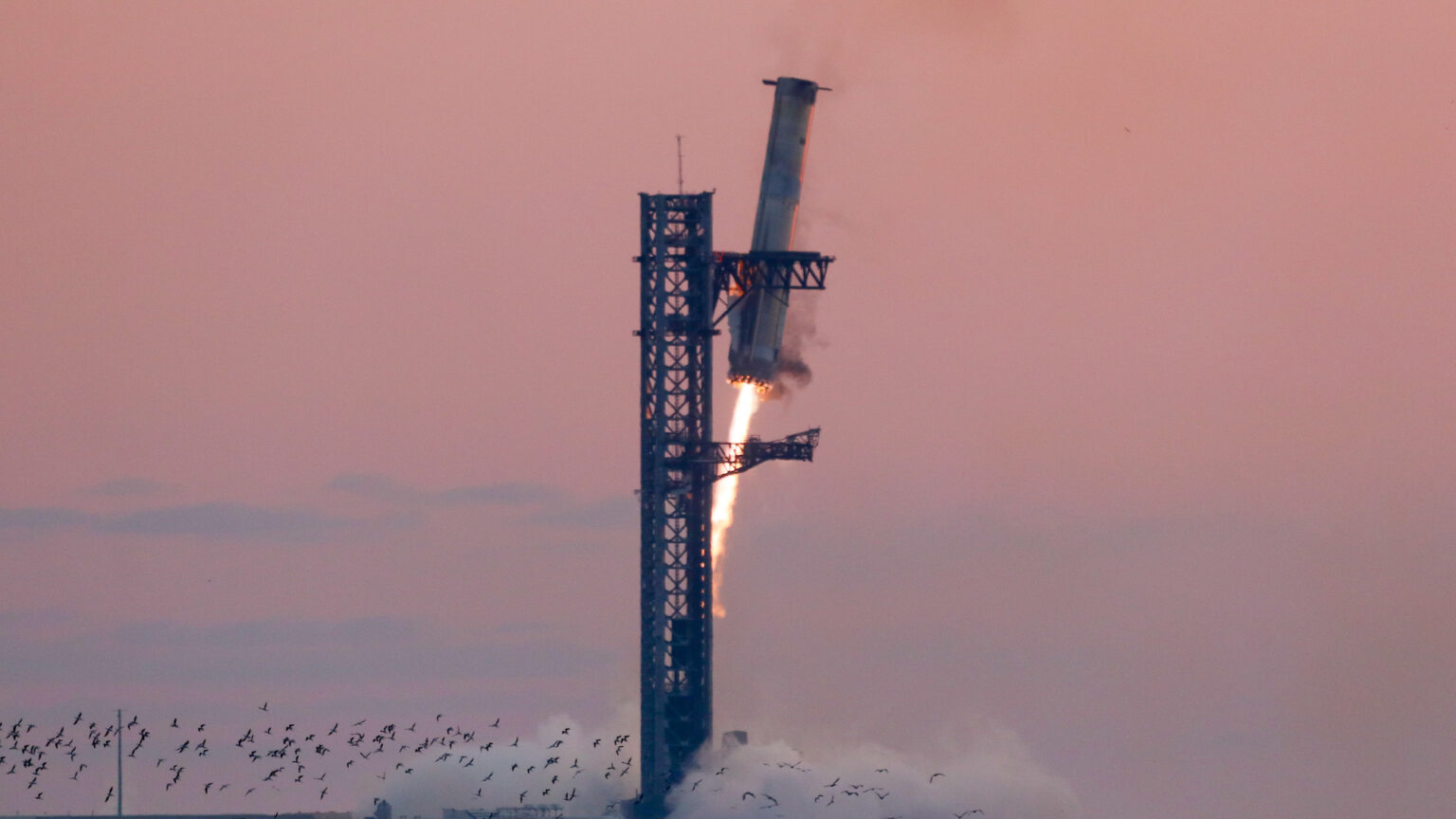 SpaceX catches returning rocket in mid-air, turning a fanciful idea ...