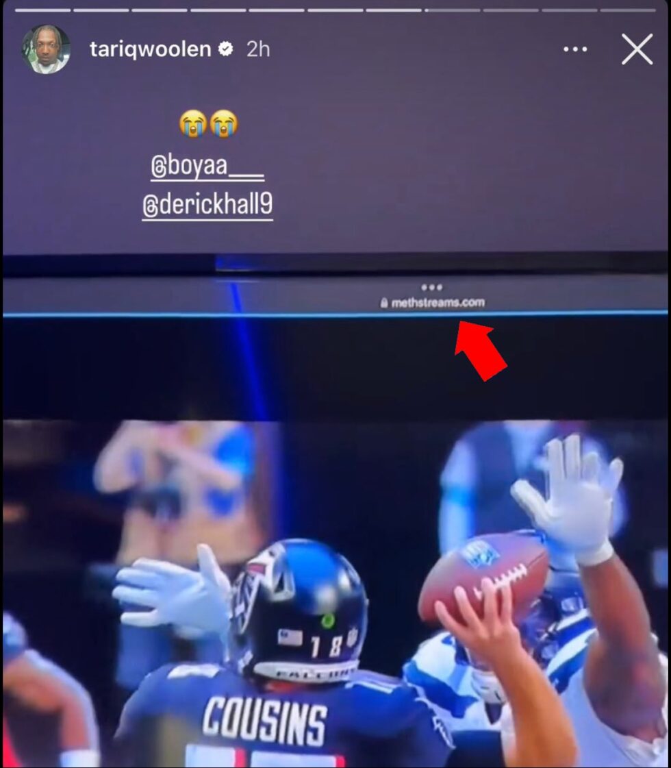 Few truly shocked that NFL player used illegal stream to watch his own ...