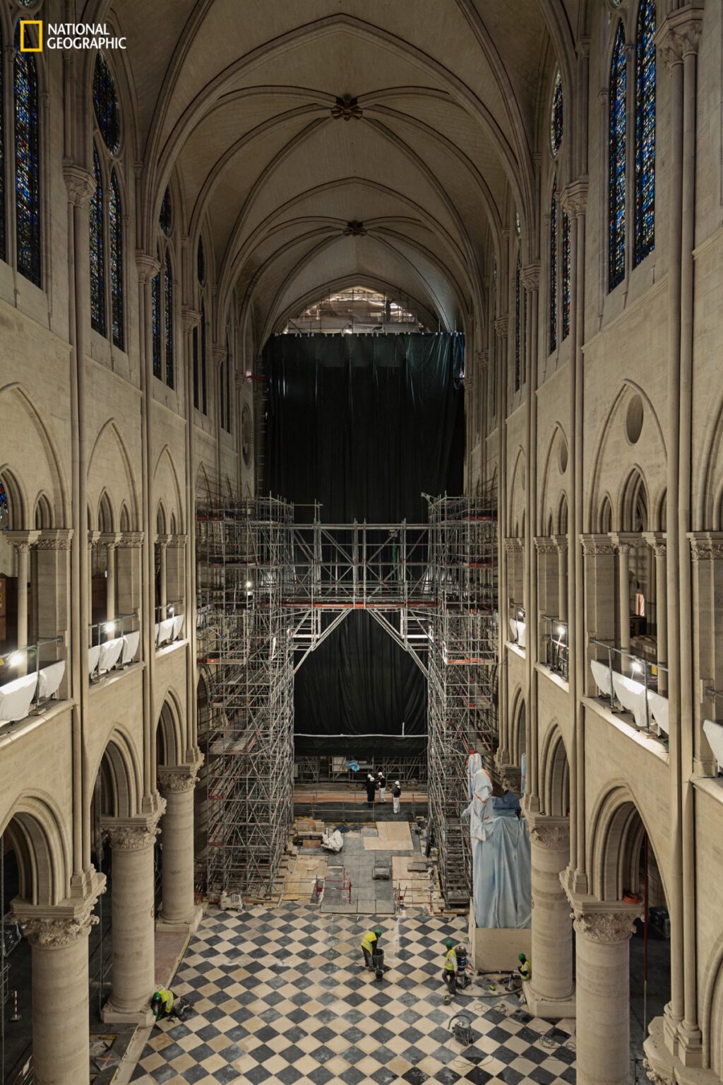 A peek inside the restoration of the iconic Notre Dame cathedral - Ars ...