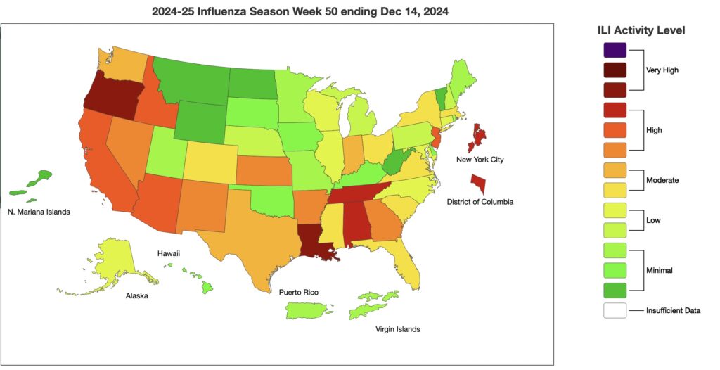 Flu surges in Louisiana as health department barred from promoting flu ...