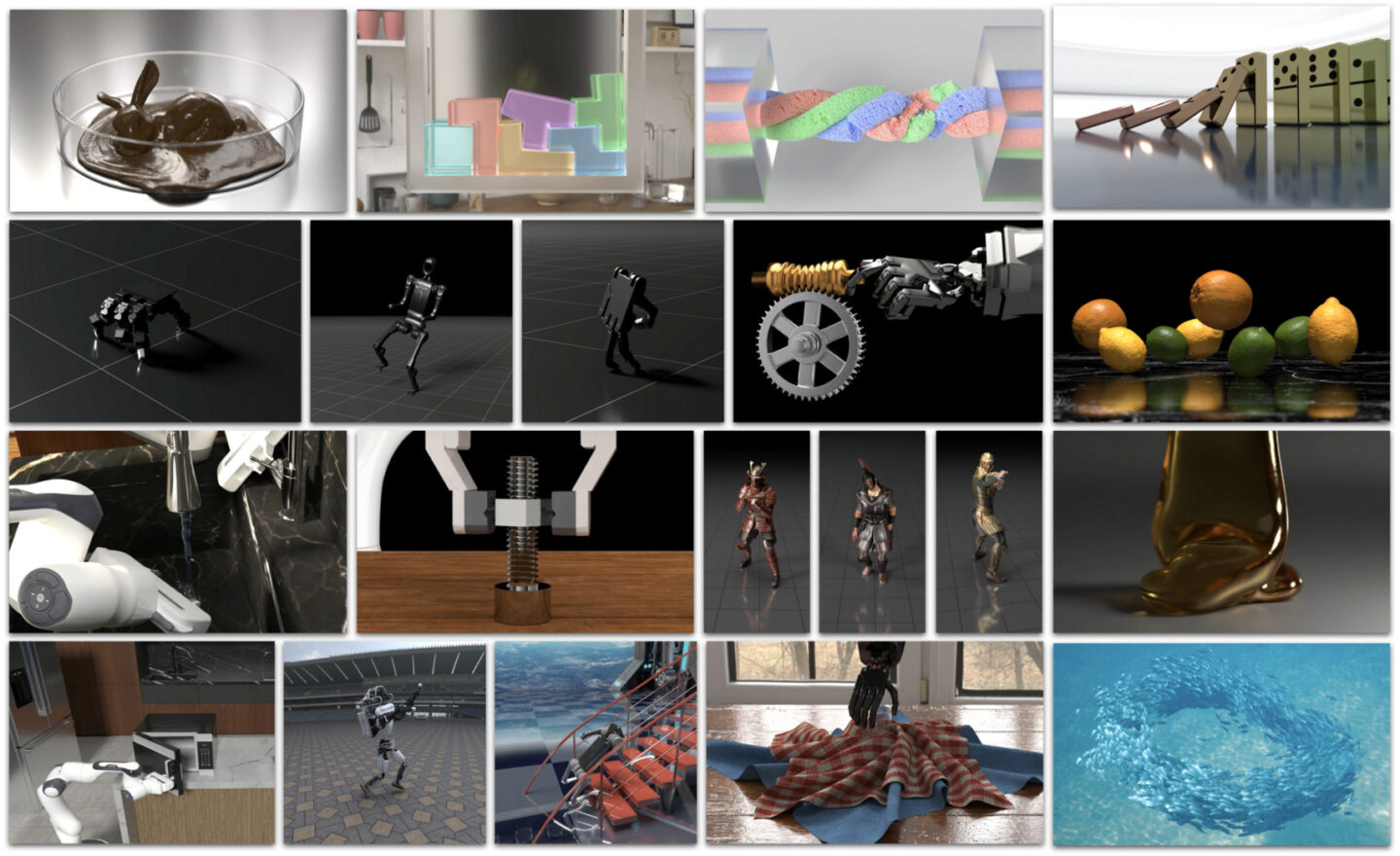 New physics sim trains robots 430,000 times faster than reality - Ars ...