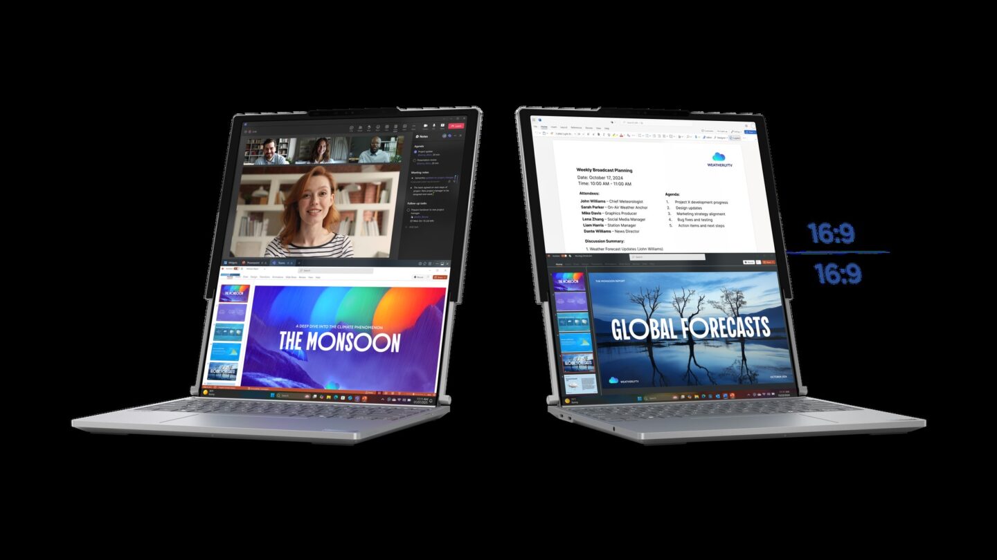 Lenovo laptop’s rollable screen uses motors to grow from 14 to 16.7 ...