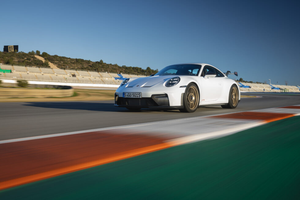 Weight saving and aero optimization feature in the 2025 Porsche 911 GT3 ...