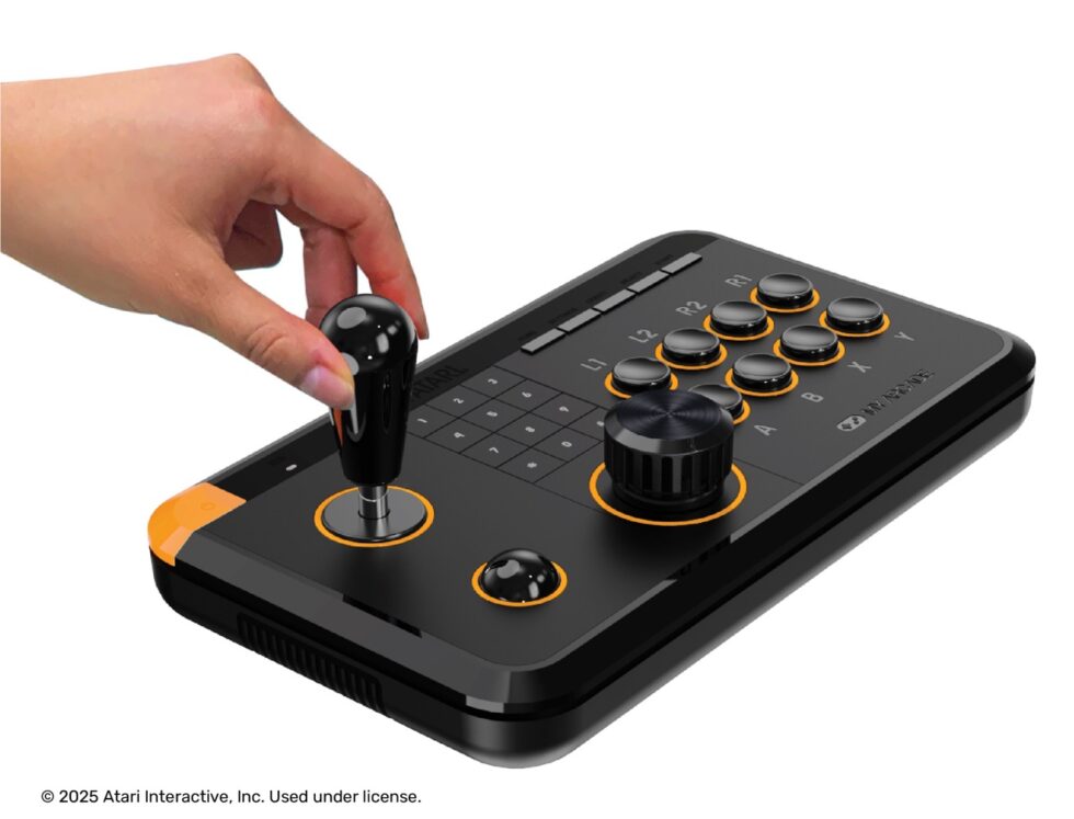 Of course Atari’s new handheld includes a trackball, spinner, and ...