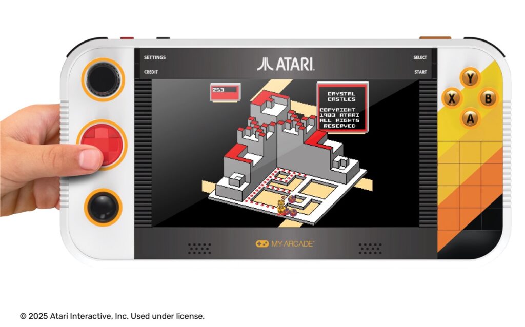 Of course Atari’s new handheld includes a trackball, spinner, and ...