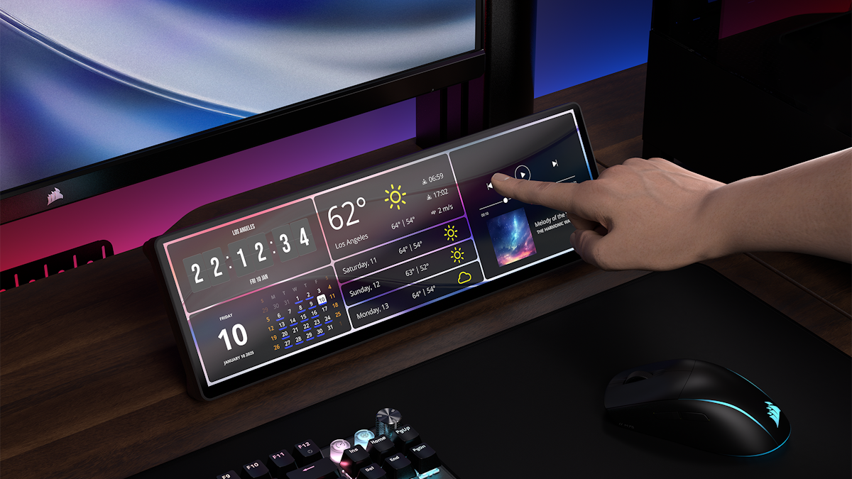 Corsair’s PC-dockable screen helped me monitor my PC components and ...
