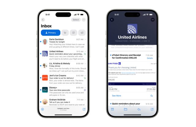 Report: Apple Mail is getting automatic categories on iPadOS and macOS ...
