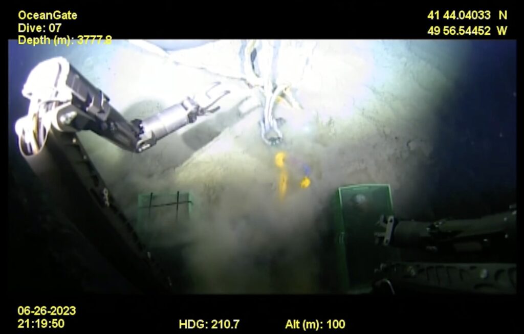 From 900 miles away, the US government recorded audio of the Titan sub ...