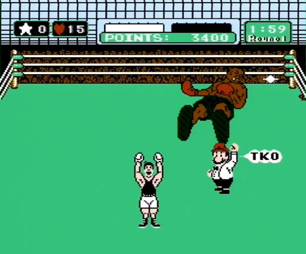 Punch-Out’s Mike Tyson has been defeated in under two minutes for the ...