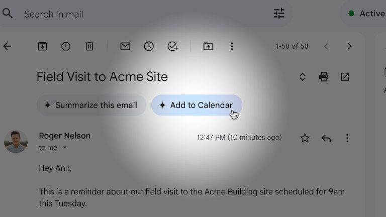 Gmail gains Gemini-powered “Add to calendar” button - Ars Technica
