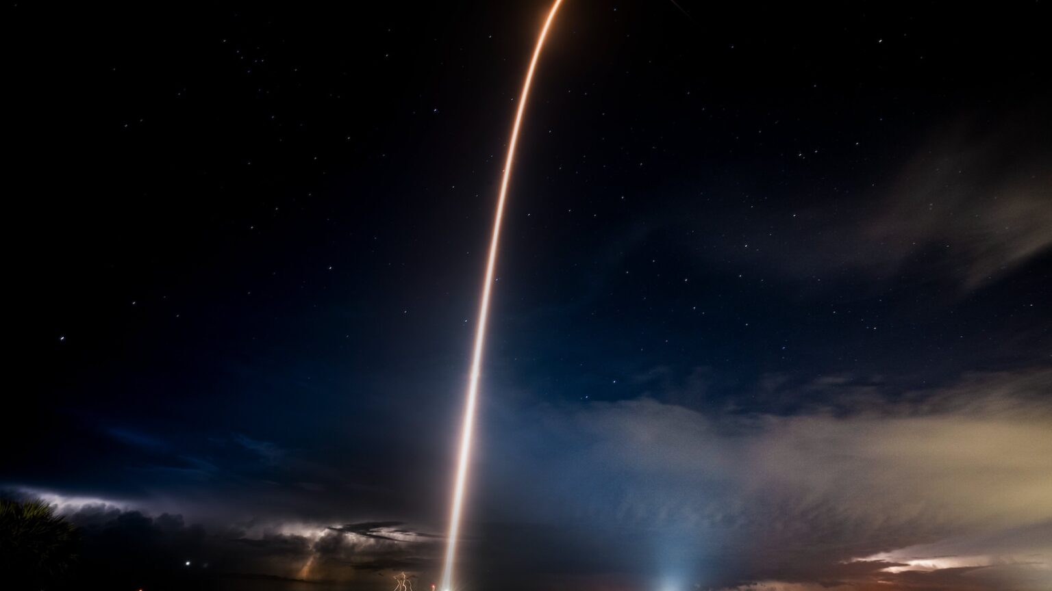 Four private astronauts launch on first human mission to fly over the ...