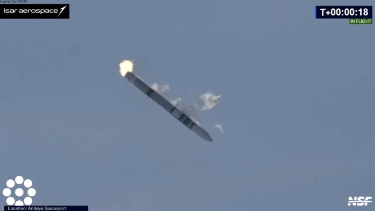 The first flight of Isar Aerospace’s Spectrum rocket lasted just 40 ...