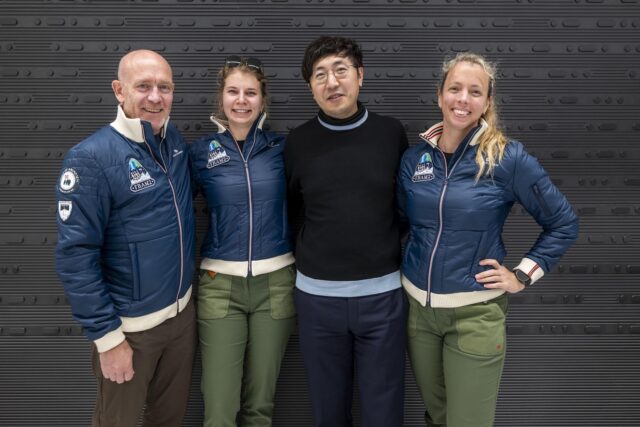 Four private astronauts launch on first human mission to fly over the ...