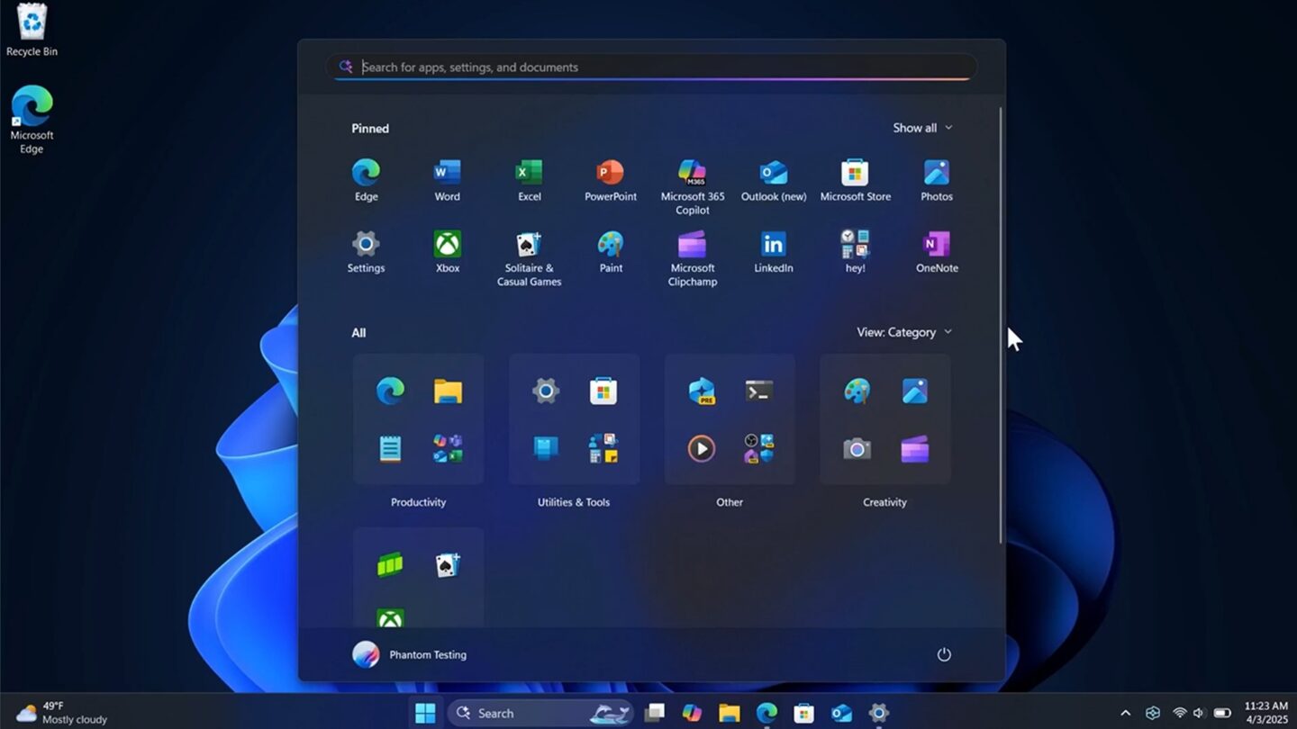 Back to basics: Microsoft tests overhauled Start menu in Windows 11 ...