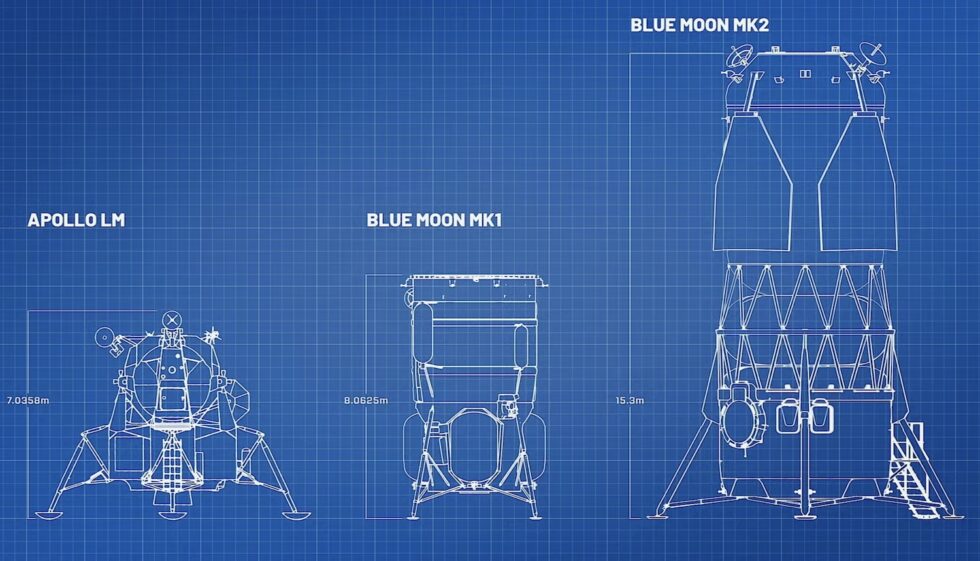Blue Origin aims to land next New Glenn booster, then reuse it for Moon ...