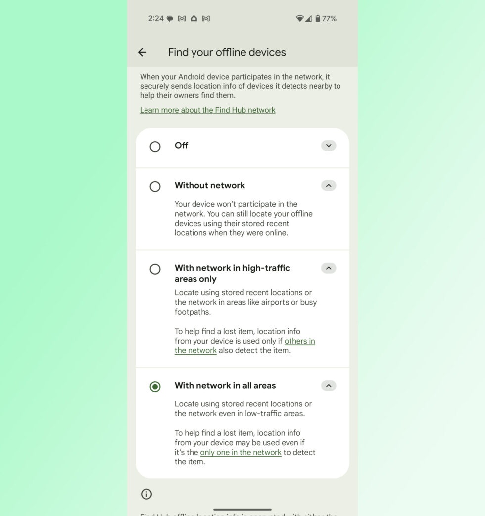 Google’s spotty Find Hub network could get better thanks to a small ...
