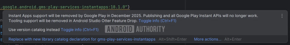 Another one for the graveyard: Google to kill Instant Apps in December ...