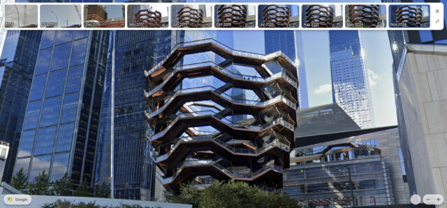 Google rolls out Street View time travel to celebrate 20 years of ...