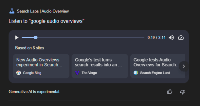 Google can now generate a fake AI podcast of your search results - Ars ...