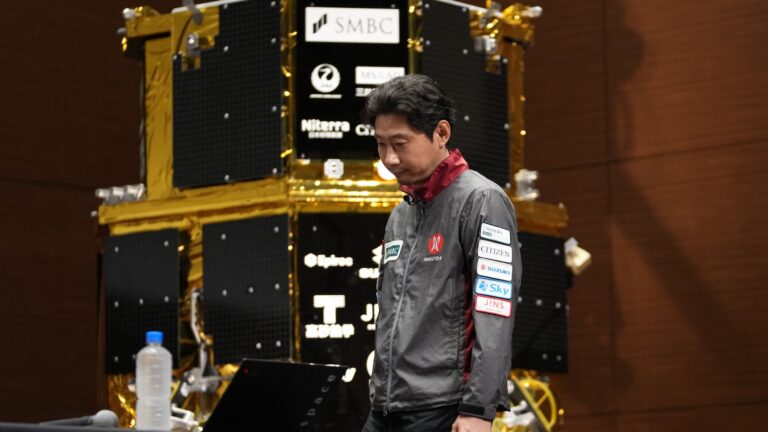 A Japanese lander crashed on the Moon after losing track of its ...