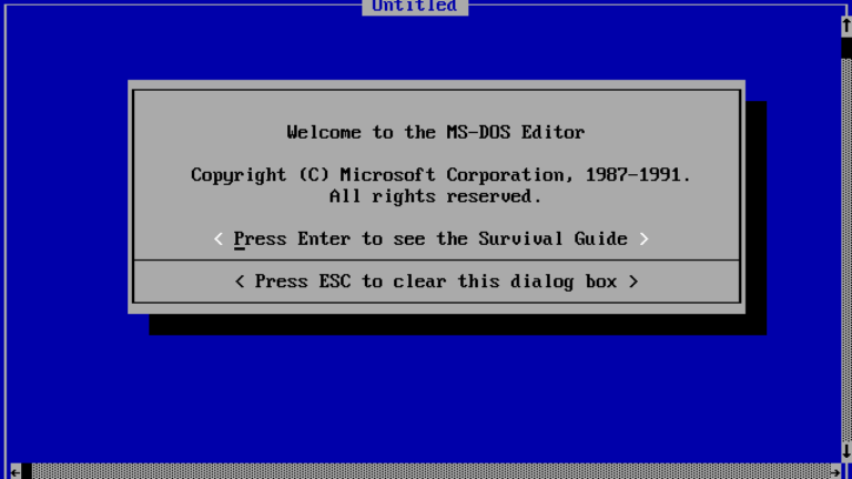 Microsoft surprises MS-DOS fans with remake of ancient text editor that ...