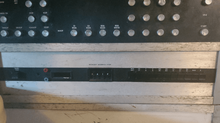 Reddit user surprised when 1960s computer panel emerged from collapsed ...