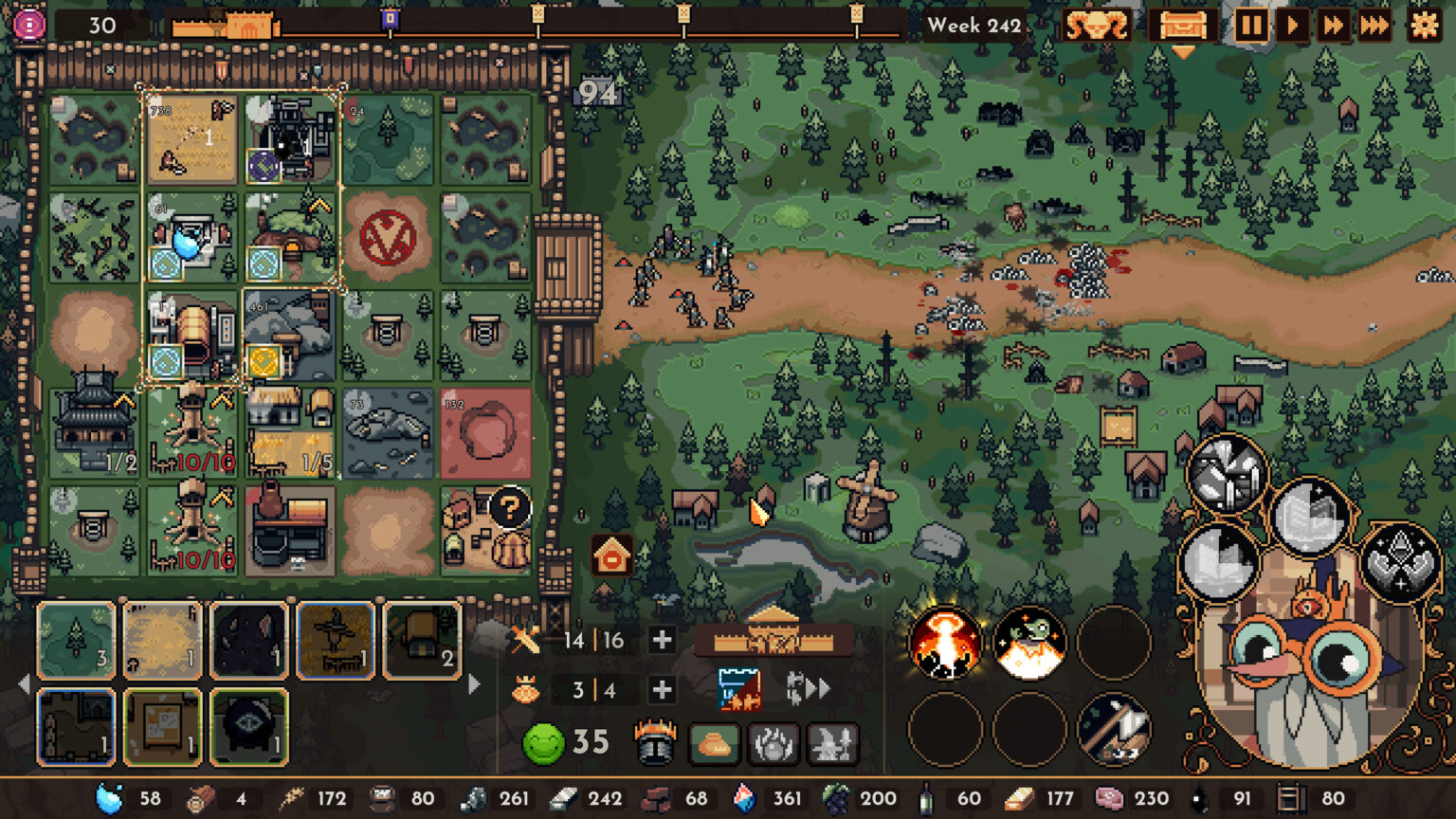 The King Is Watching condenses kingdom-building strategy to a single ...