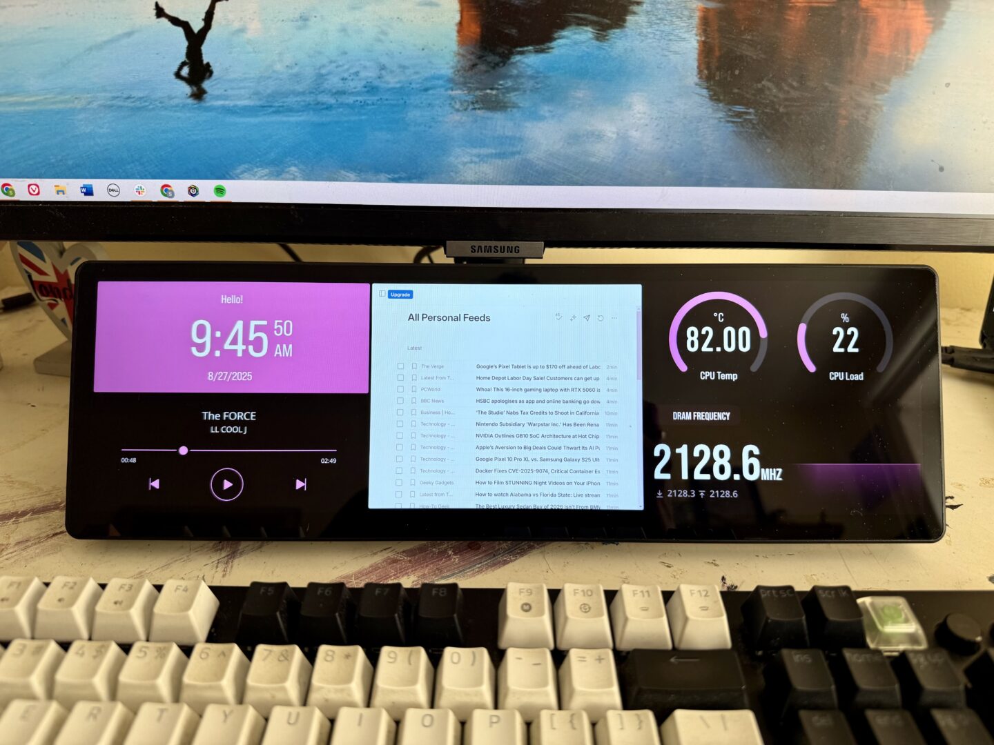 Corsair’s PC-dockable screen helped me monitor my PC components and ...