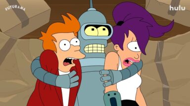 A scene from Futurama.